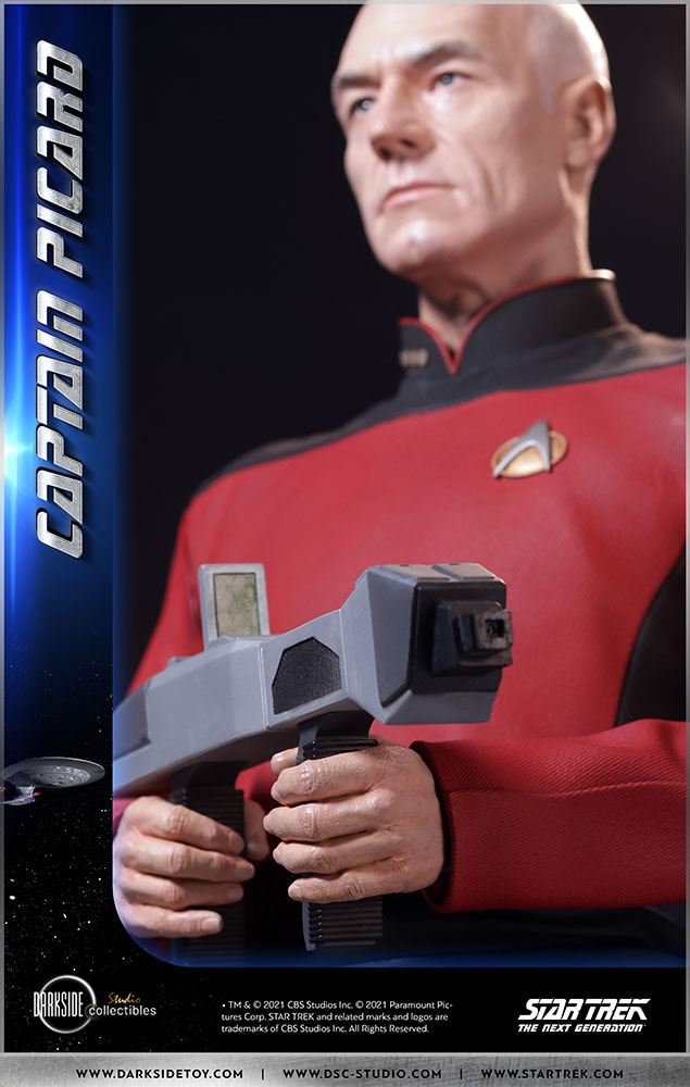 Captain Picard 1:3 Scale Museum Statue by DarkSides Collectibles Studio ...