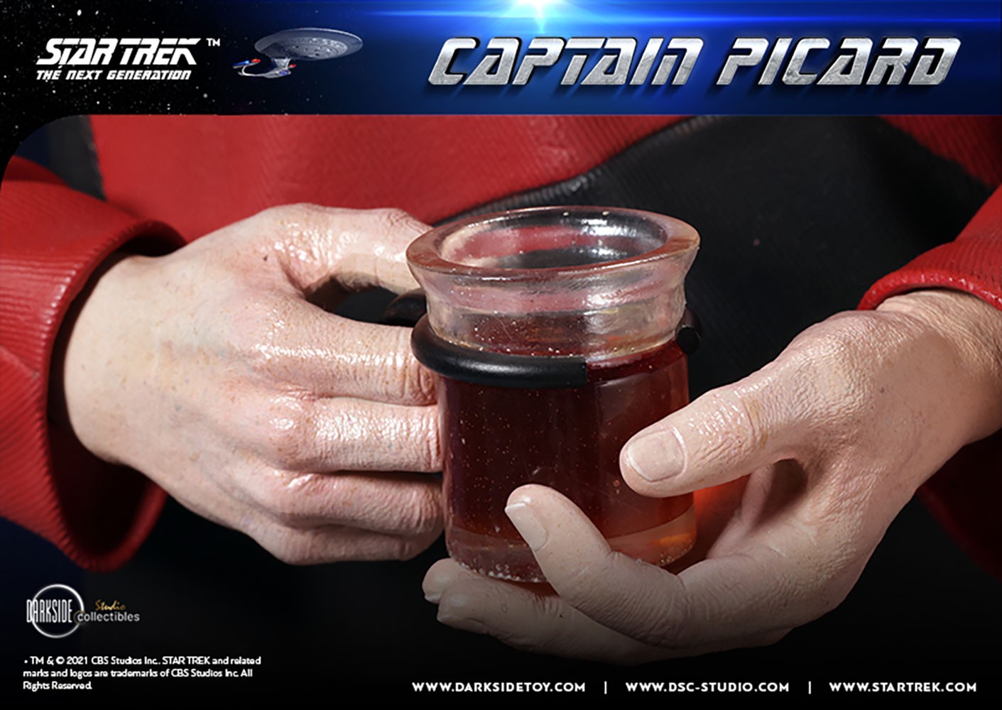 Captain Picard 1:3 Scale Museum Statue by DarkSides Collectibles Studio ...