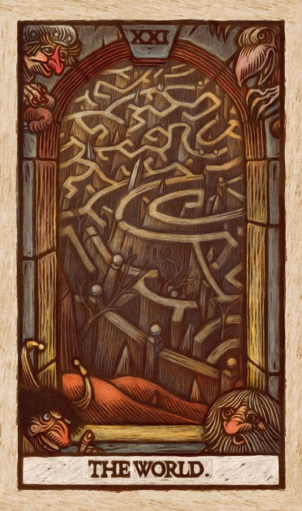 Labyrinth Tarot Deck and Guidebook by Insight Editions | Sideshow ...