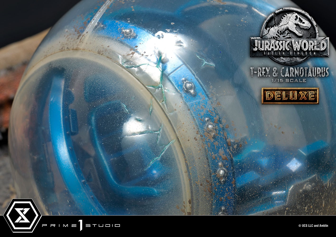 T-Rex & Carnotaurus Statue by Prime 1 Studio | Sideshow Collectibles