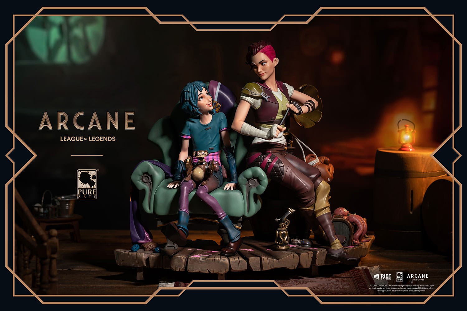 Powder & Vi Statue by PureArts | Sideshow Collectibles