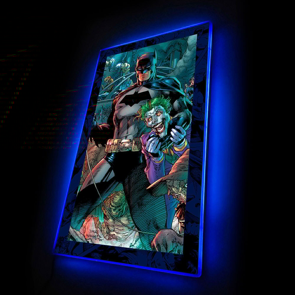 Batman LED Mini-Poster Light by Brandlite | Sideshow Collectibles