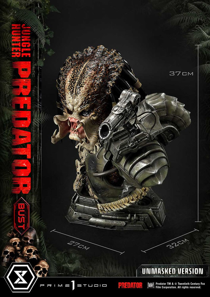 Jungle Hunter Predator Bust by Prime 1 Studio | Sideshow Collectibles