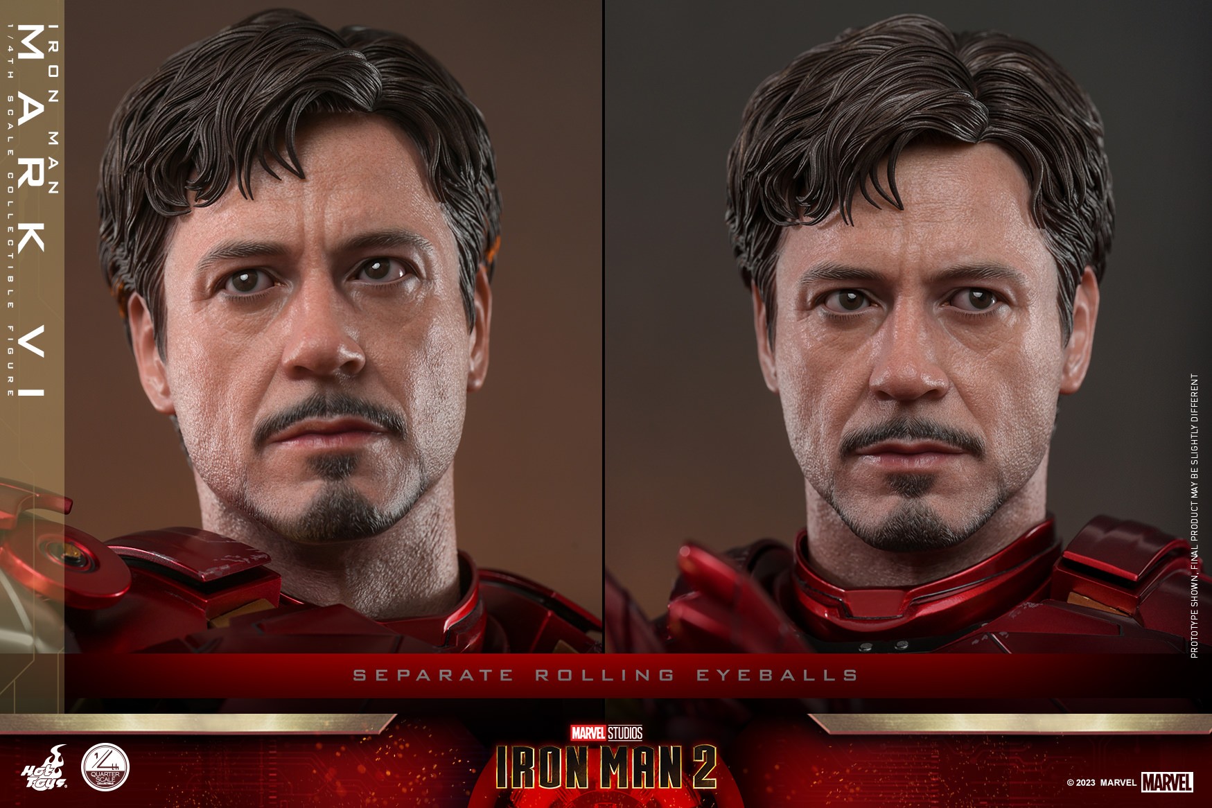Iron Man Mark VI Quarter Scale Collectible Figure by Hot Toys ...