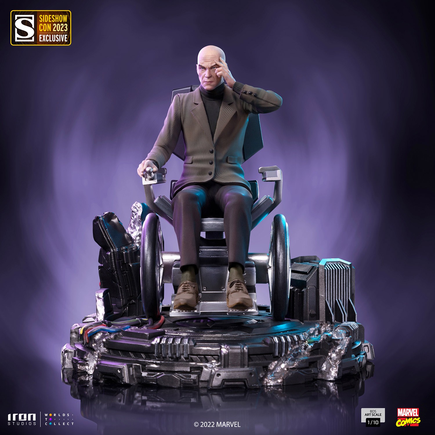 Professor X Art Scale 1:10 Statue by Iron Studios | Sideshow Collectibles