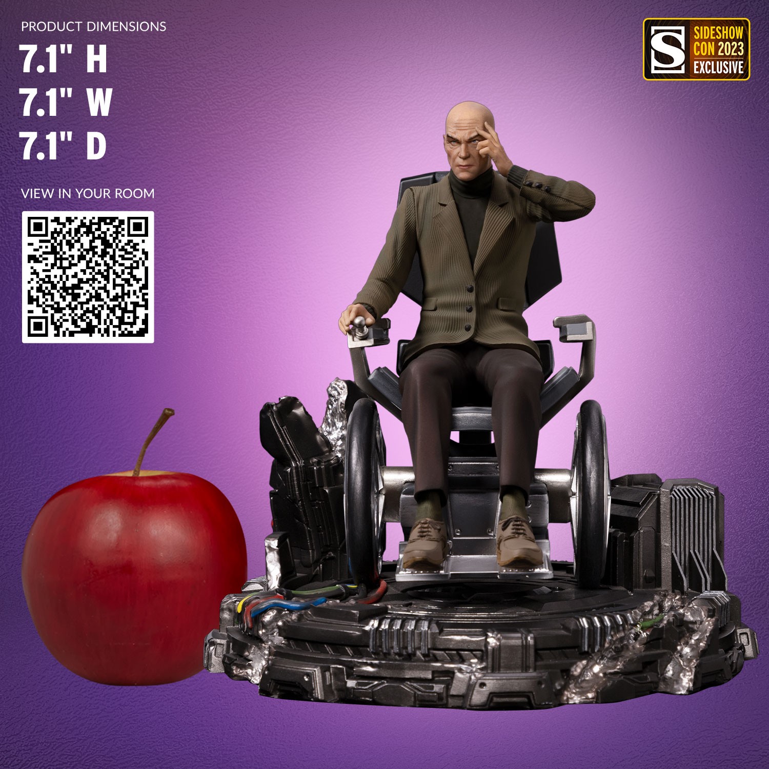 Professor X Art Scale 1:10 Statue by Iron Studios | Sideshow Collectibles