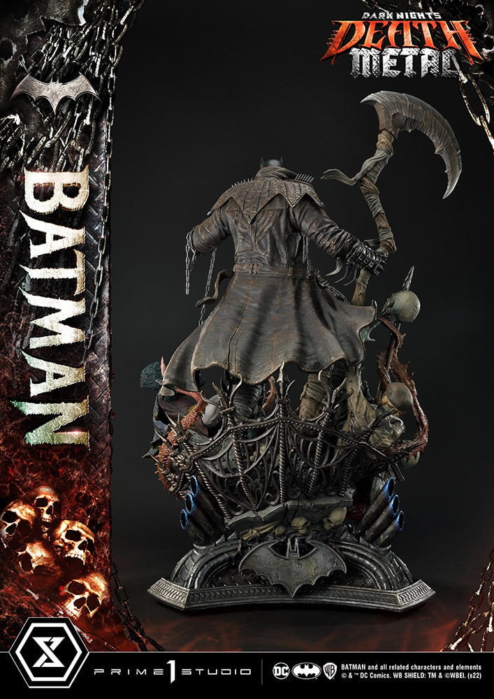 Death Metal Batman (Deluxe Bonus Version) 1:3 Scale Statue by Prime 1 ...