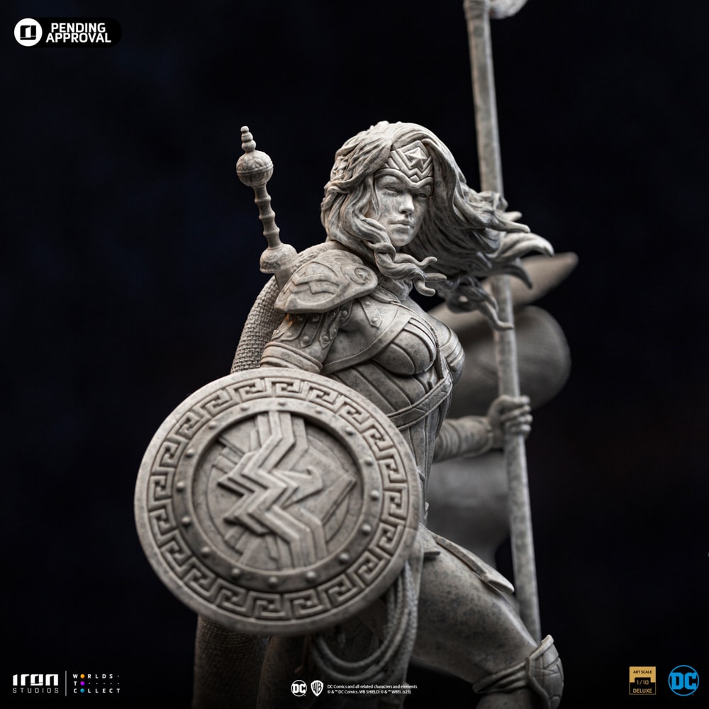 The Wonder Woman Unleashed 1:10 Scale Statue by Iron Studios | Sideshow ...