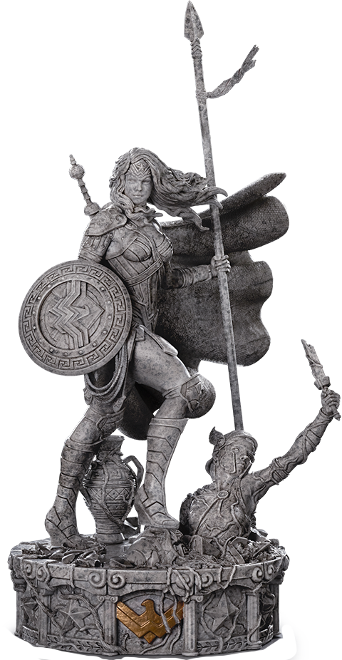 The Wonder Woman Unleashed 1:10 Scale Statue by Iron Studios | Sideshow Collectibles