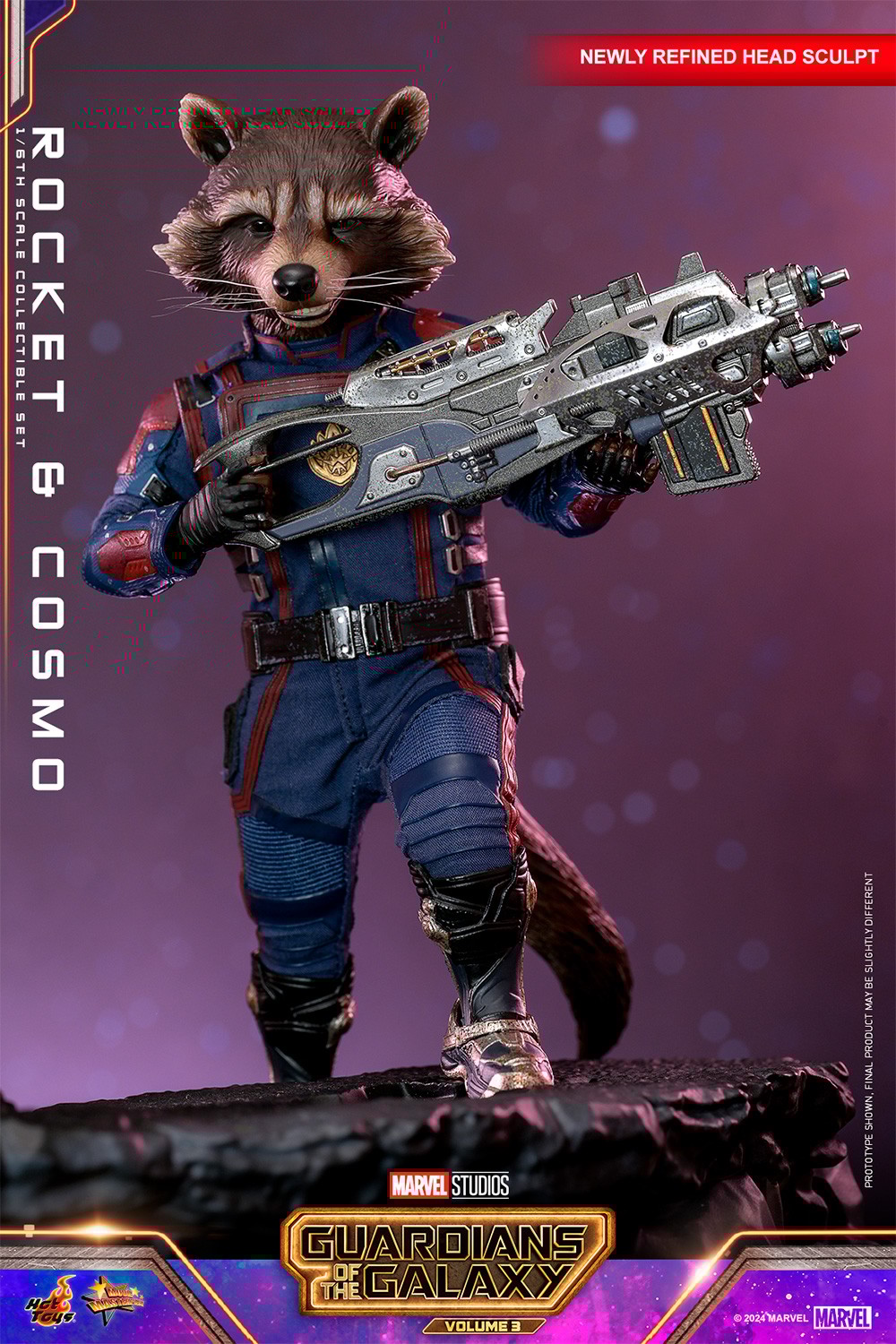 Rocket and Cosmo Sixth Scale Figure Set by Hot Toys | Sideshow Collectibles
