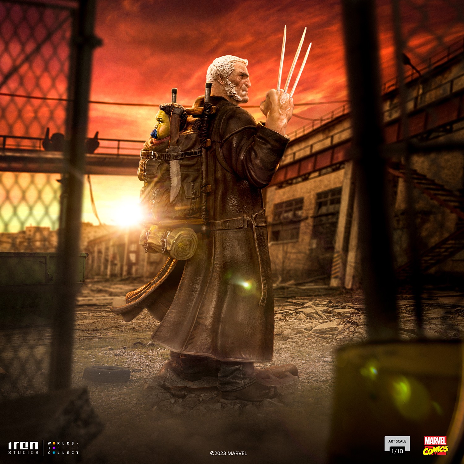 Old Man Logan 1:10 Art Scale Statue by Iron Studios | Sideshow Collectibles