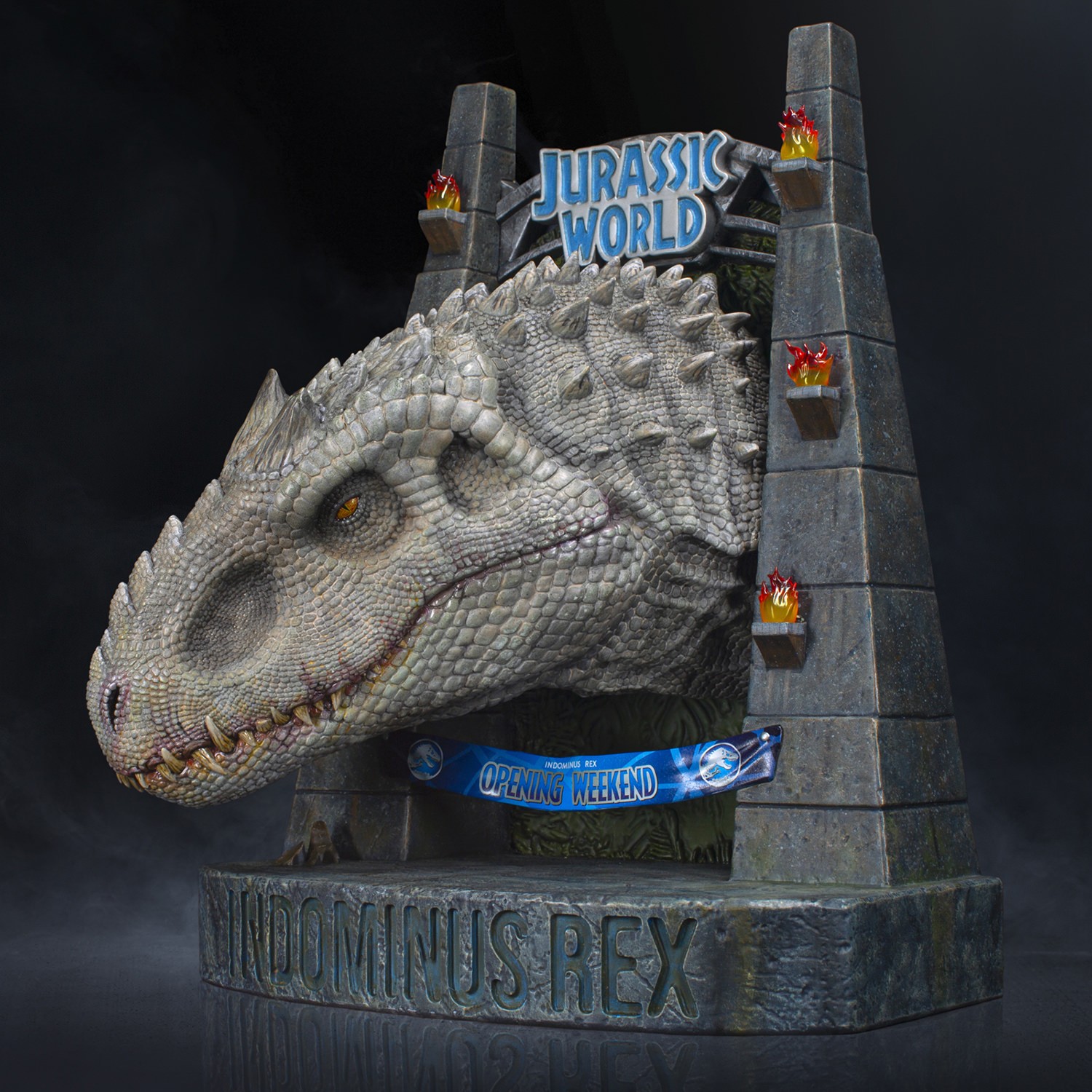 Indominus Rex Bust by Doctor Collector | Sideshow Collectibles