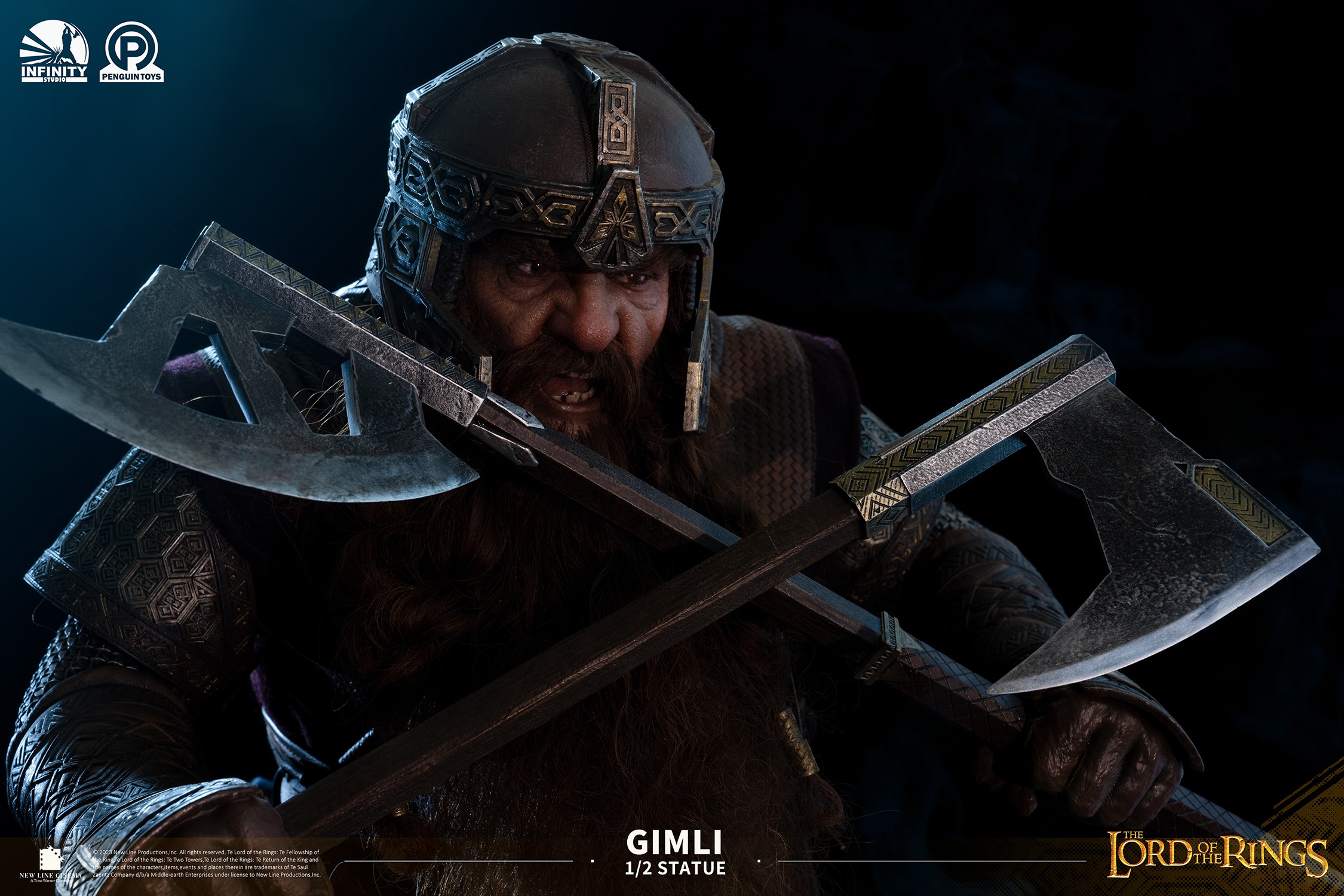 Gimli Statue by Infinity Statue X Penguin Toys | Sideshow Collectibles