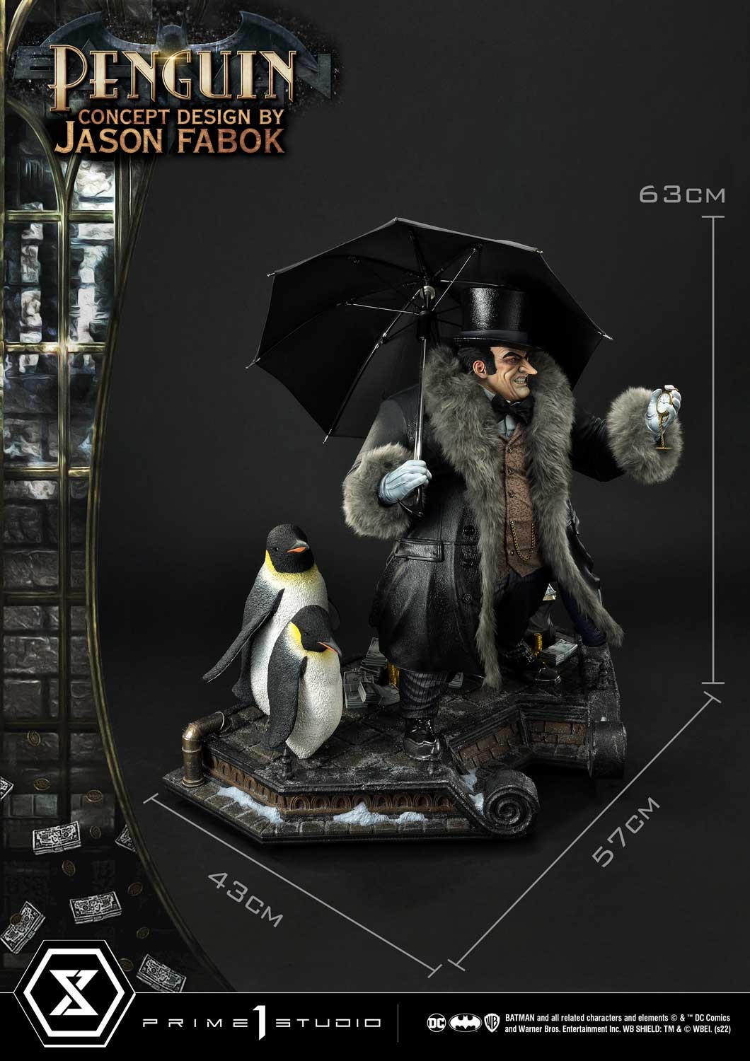 Penguin (Deluxe Bonus Version) 1:3 Scale Statue by Prime 1 Studio ...