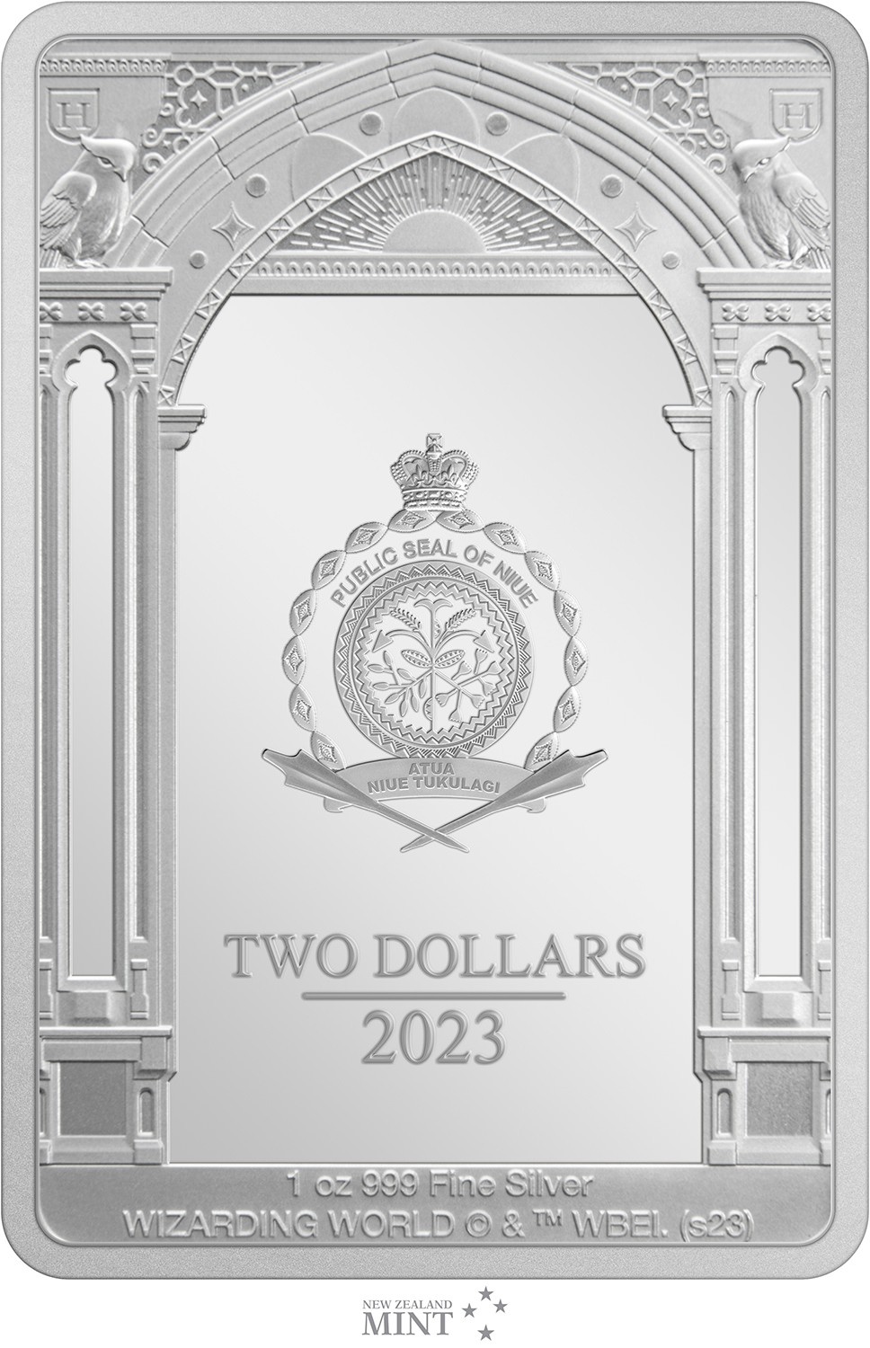 Harry Potter Magical Creature: Fawkes 1oz Silver Coin Silver ...