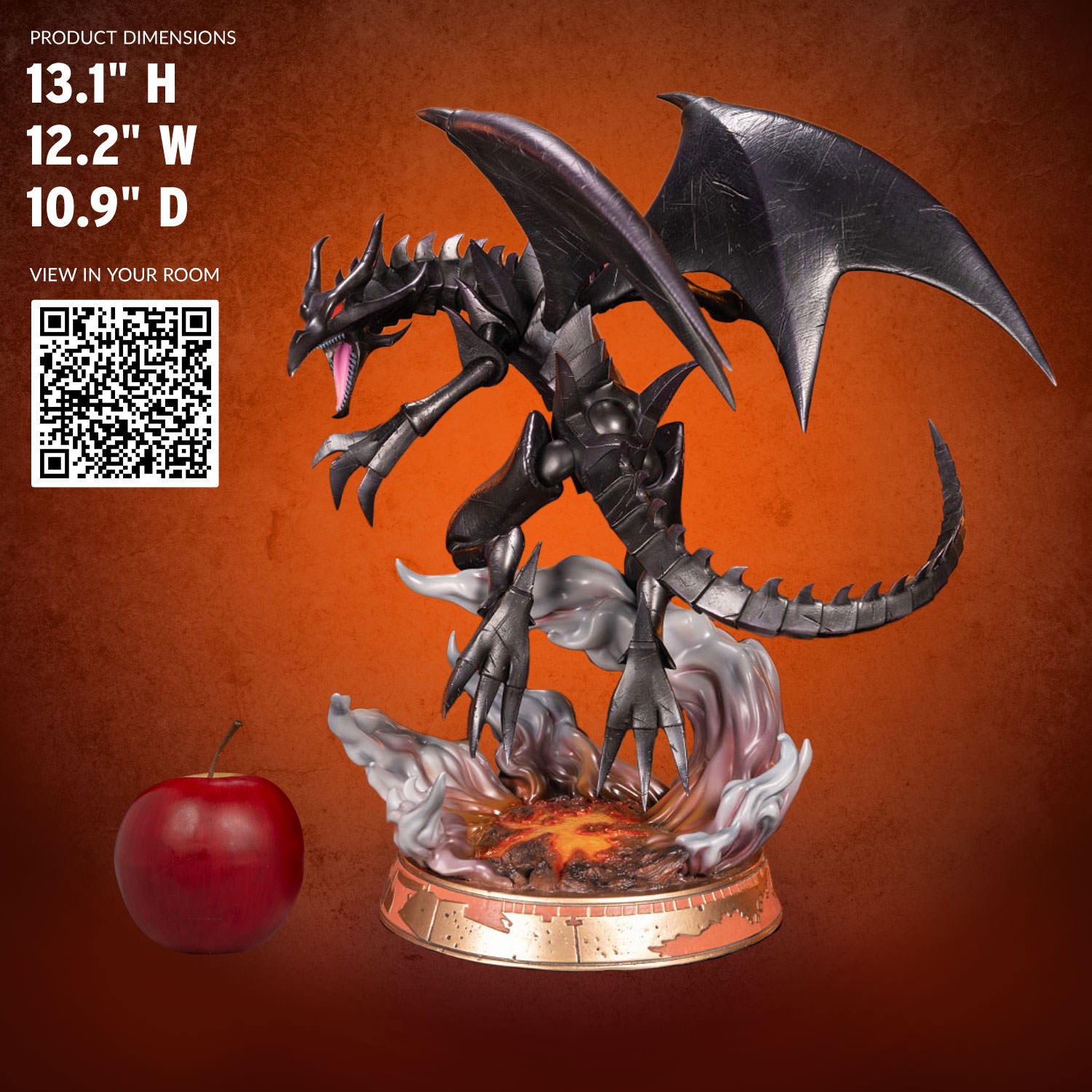 Red Eyes B. Dragon (Black Edition) Statue by First 4 Figures | Sideshow ...