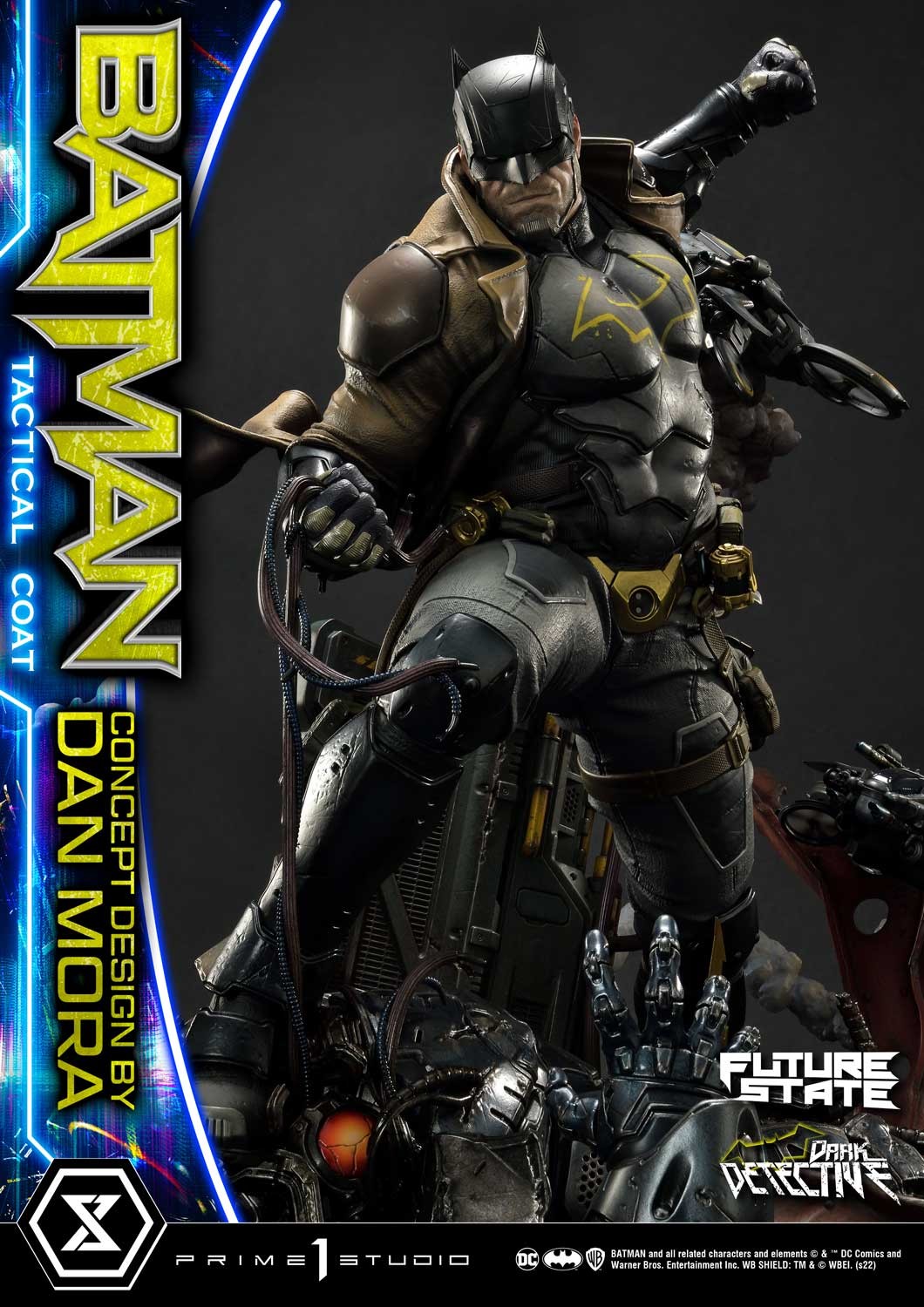 Batman Dark Detective Tactical Coat 1:4 Scale Statue by Prime 1 Studio ...