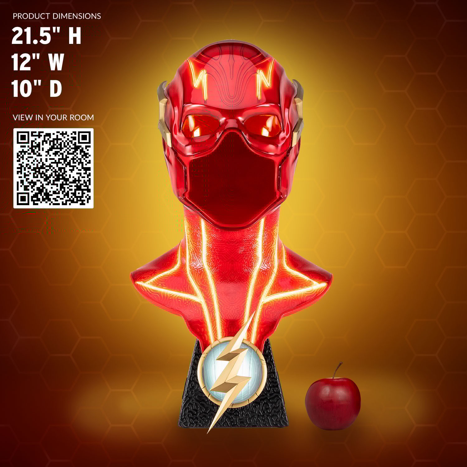 The Flash Cowl Prop Replica by PureArts | Sideshow Collectibles