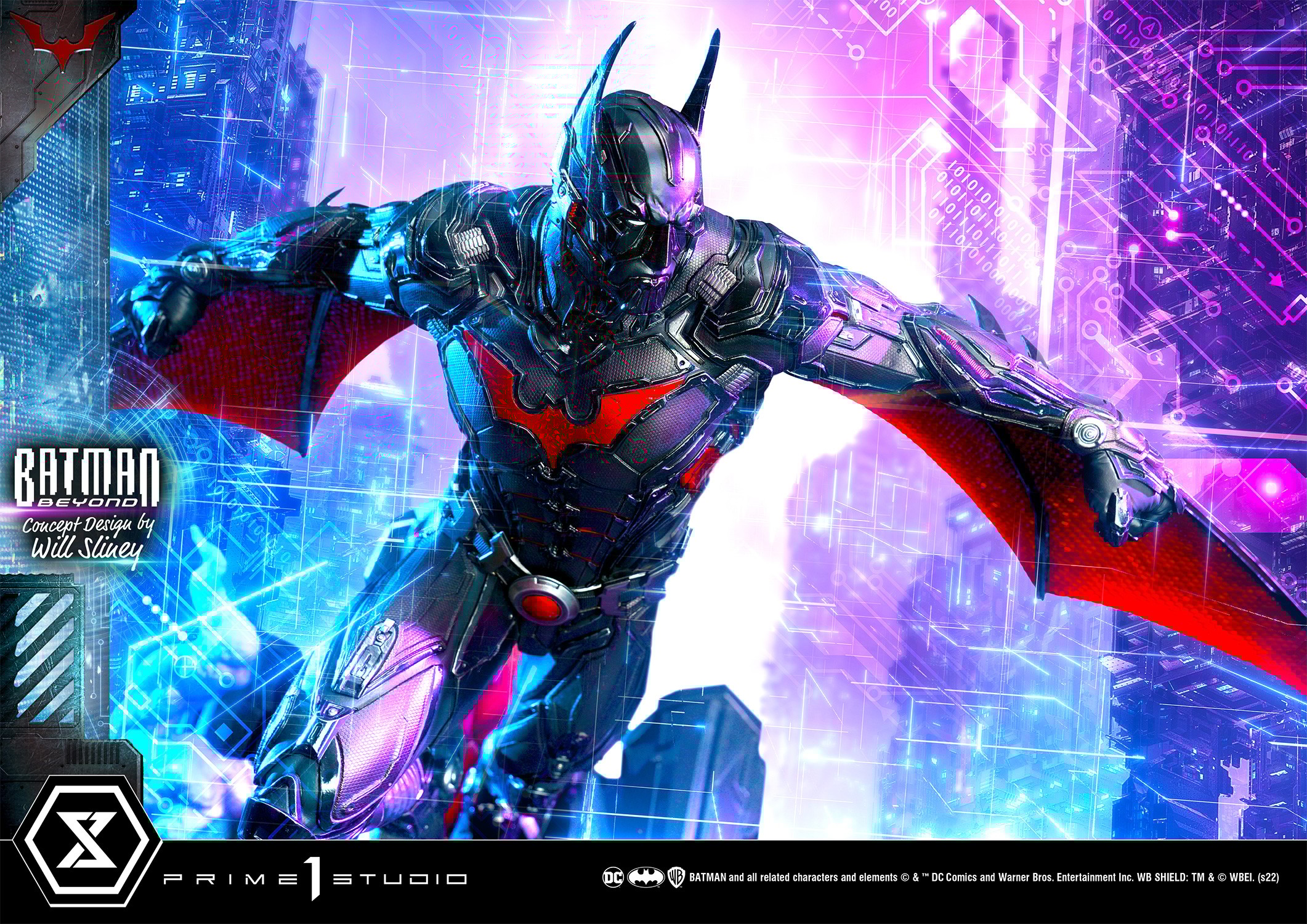batman beyond side profile