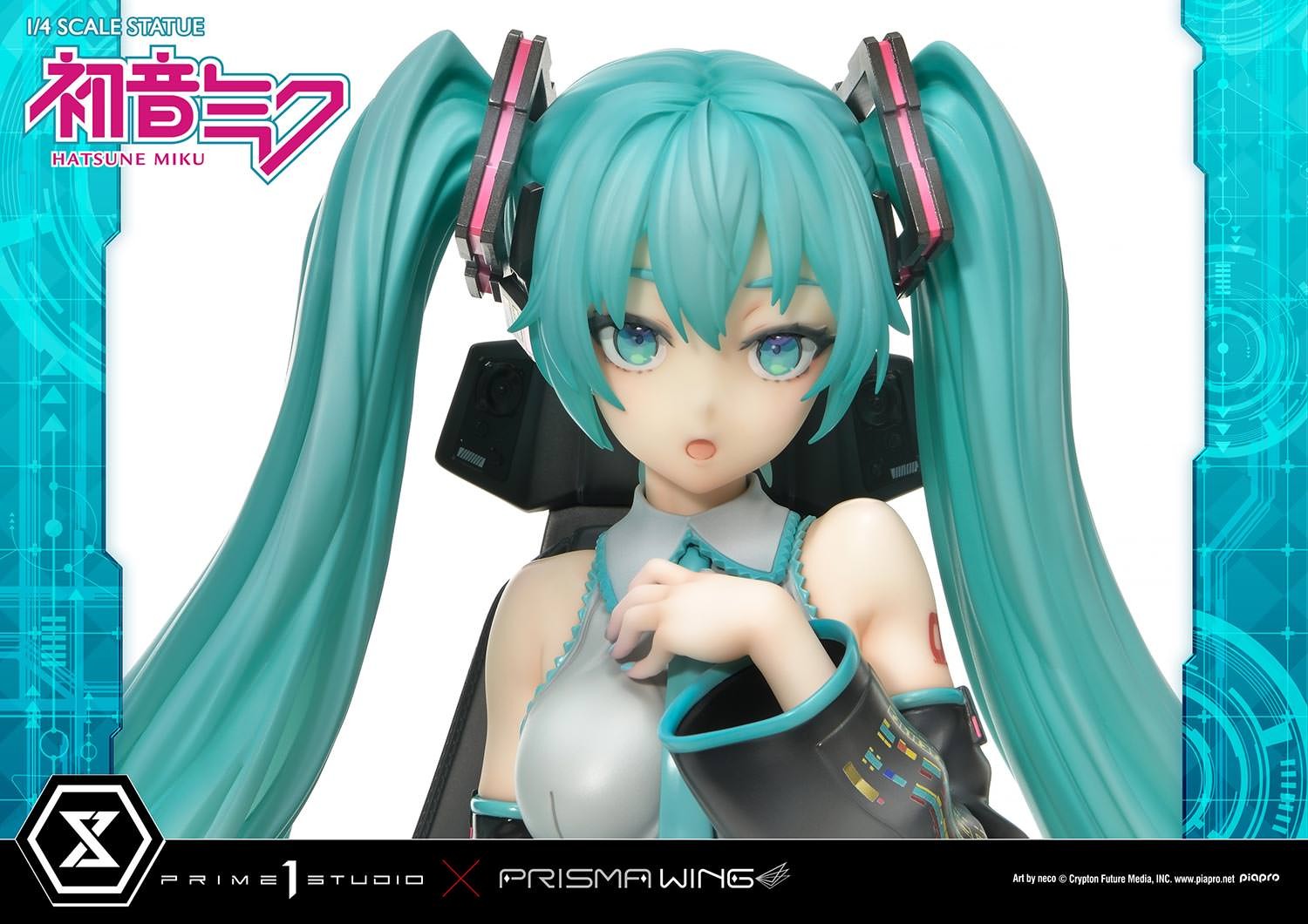 Hatsune Miku (Bonus Version) 1:4 Scale Statue | Sideshow Collectibles