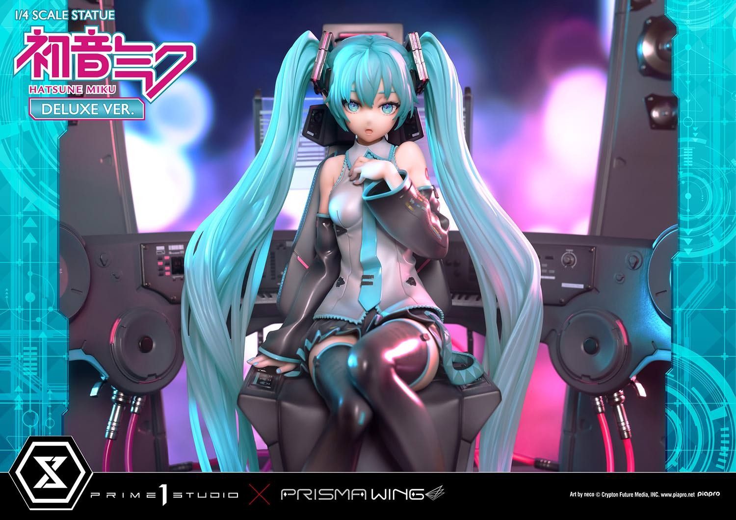 Hatsune Miku (Bonus Version) 1:4 Scale Statue | Sideshow Collectibles