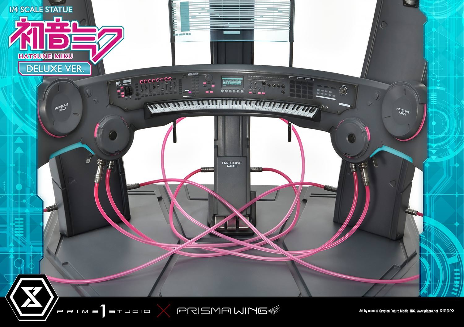 Hatsune Miku (Deluxe Version) 1:4 Scale Statue | Sideshow Collectibles