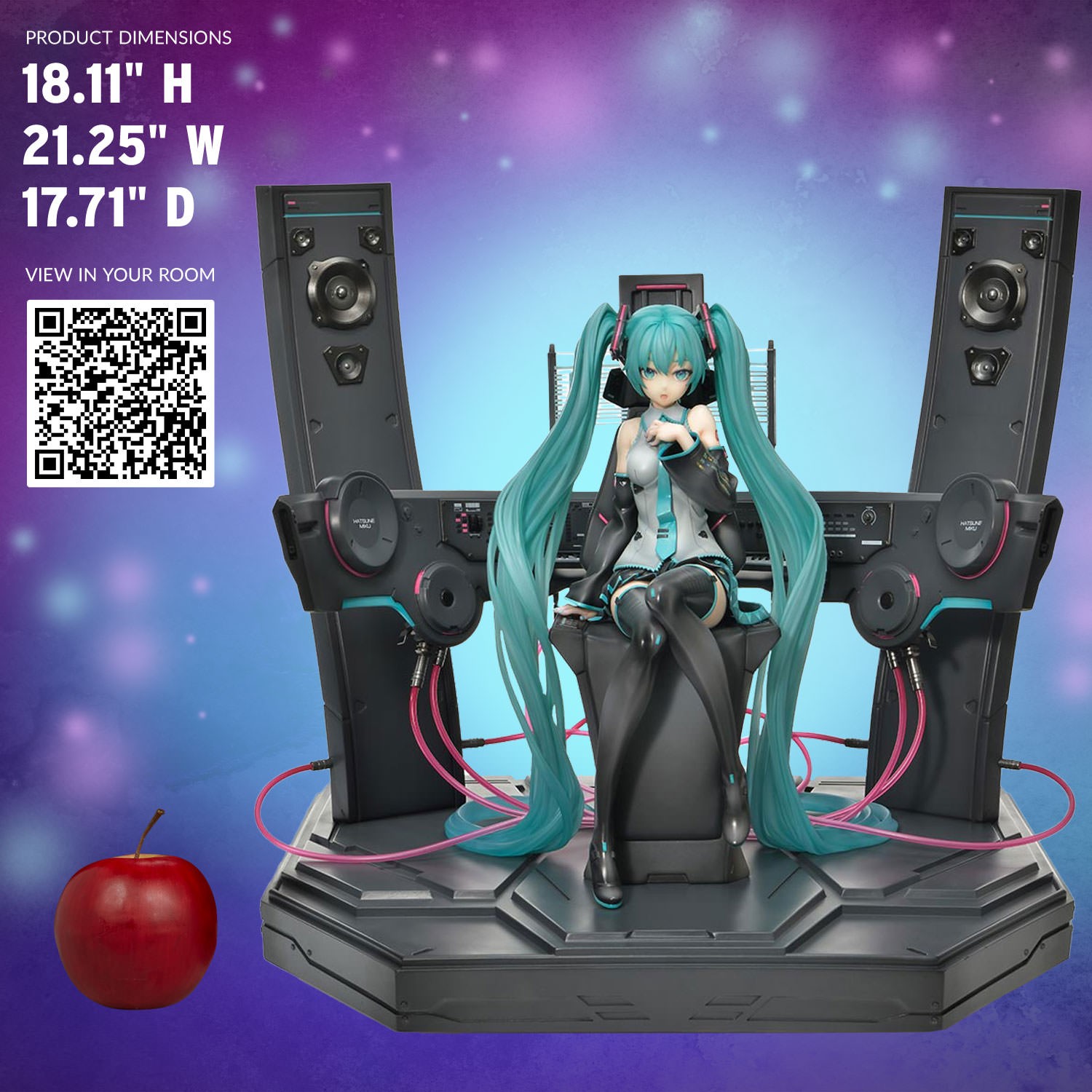 Hatsune Miku (Bonus Version) 1:4 Scale Statue | Sideshow Collectibles