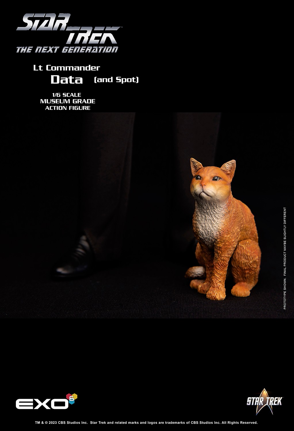 Lt. Commander Data (Standard Version) Sixth Scale Figure by EXO-6 ...