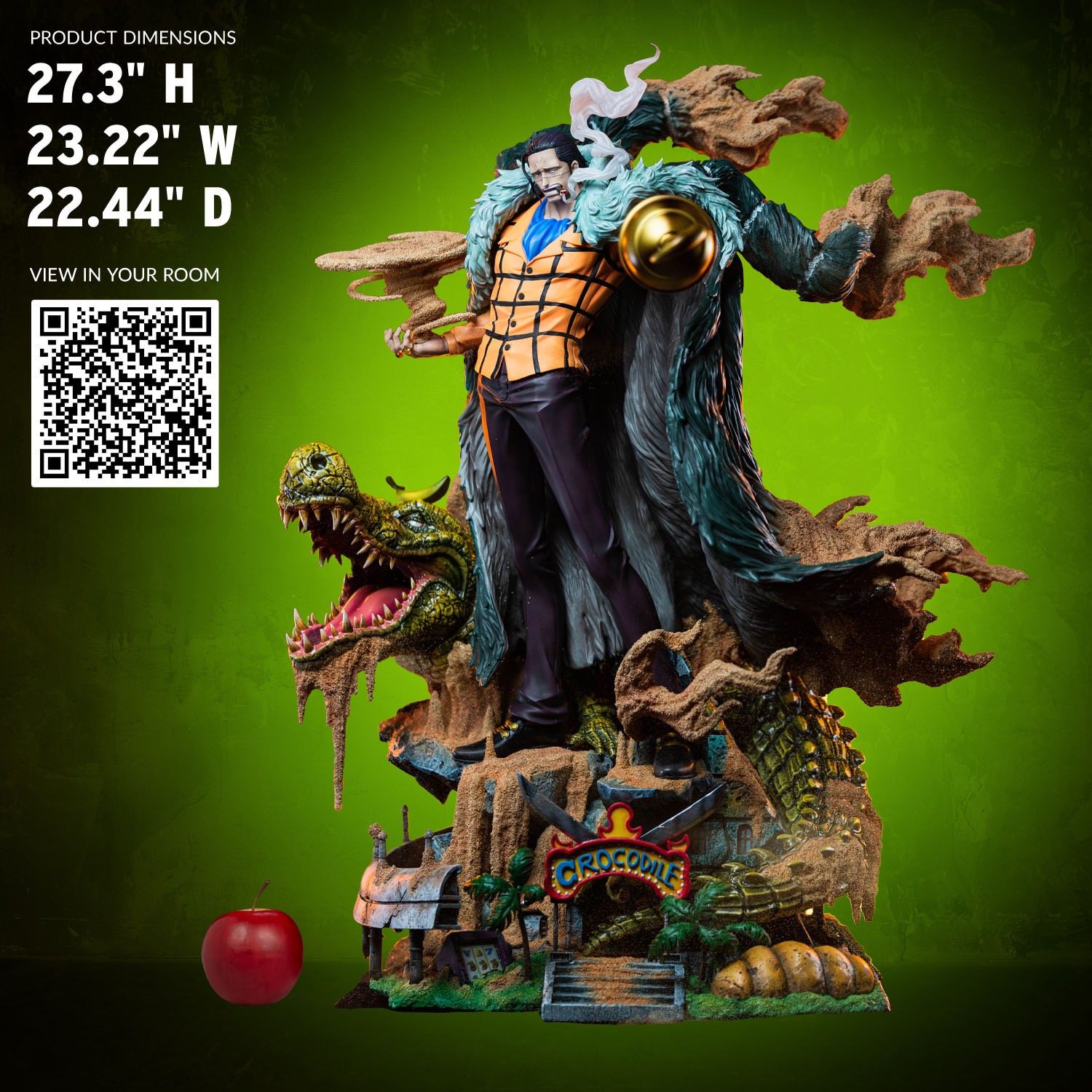 Sir Crocodile Statue by Jimei Palace | Sideshow Collectibles