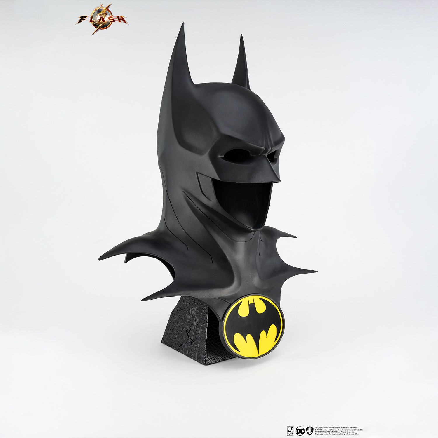 batman cowl side view