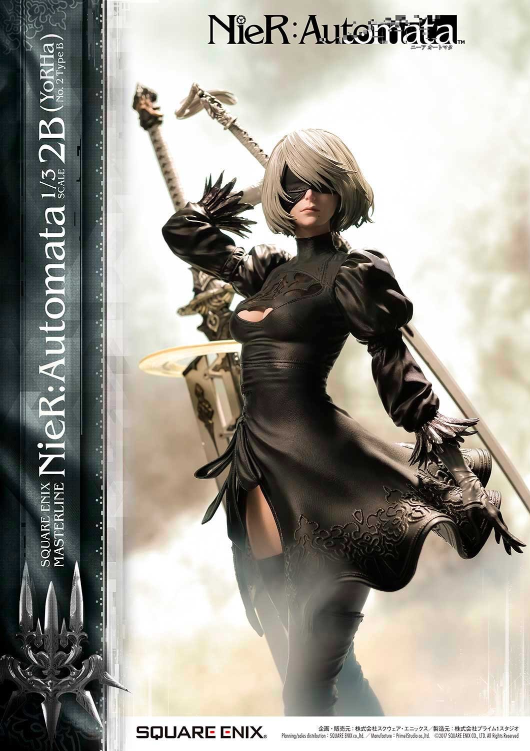 2B - YoRHa No. 2 Type B Masterline 1:3 Scale Statue by Square Enix ...