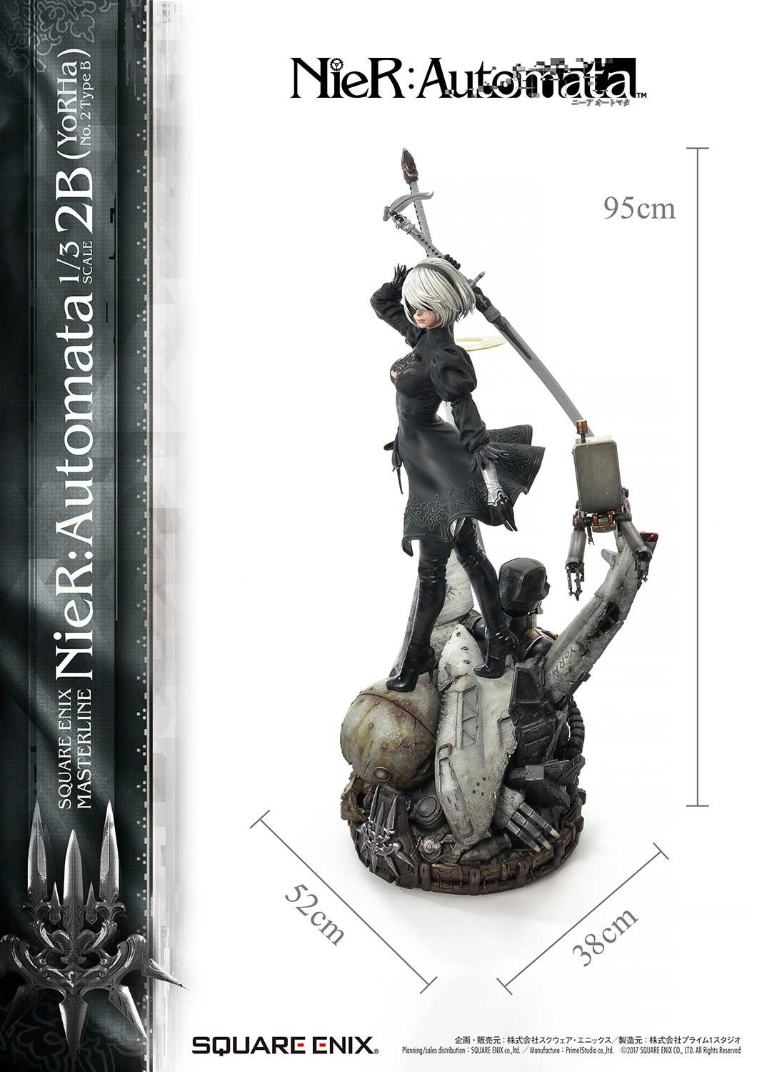 2B - YoRHa No. 2 Type B Masterline 1:3 Scale Statue by Square Enix ...