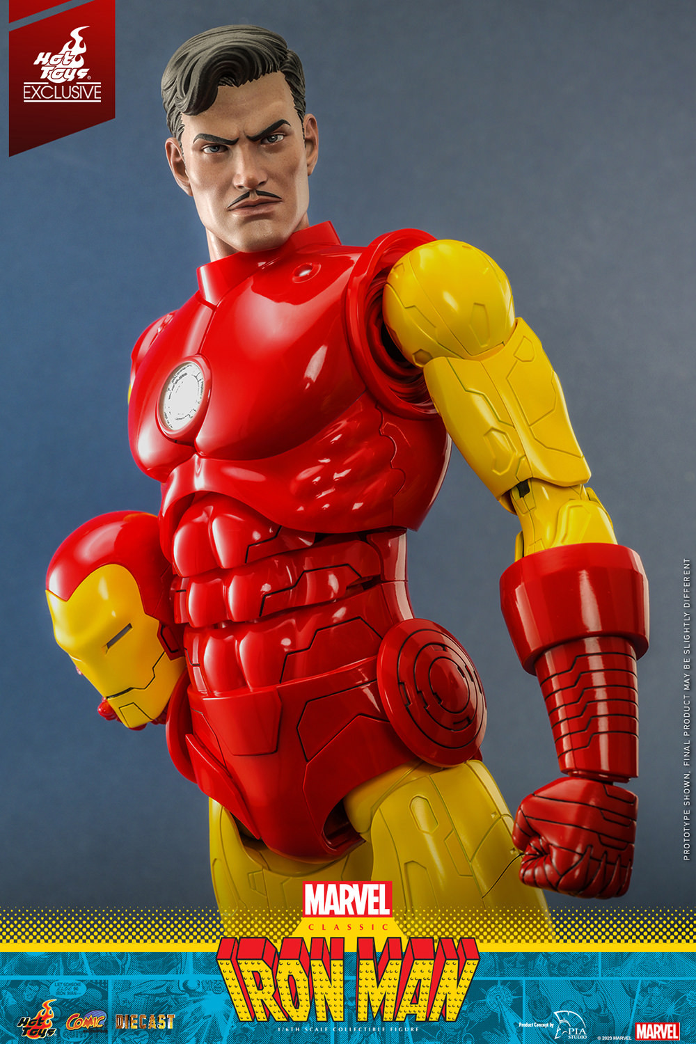Classic Iron Man Sixth Scale Figure by Hot Toys | Sideshow Collectibles