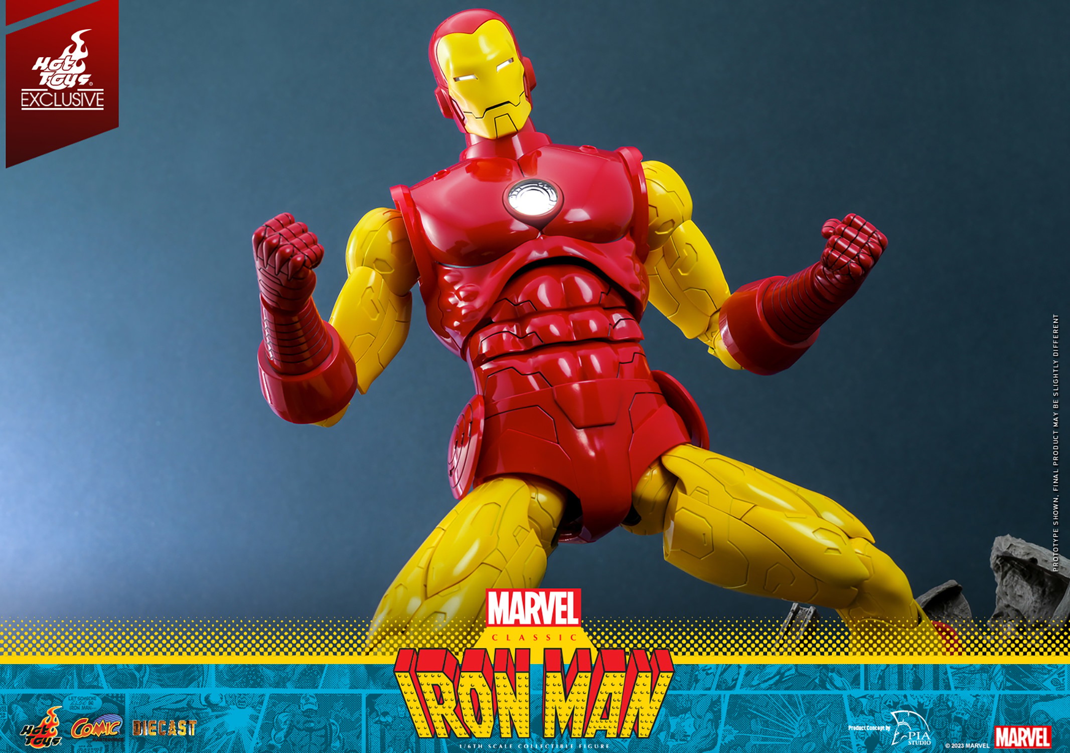 Classic Iron Man Sixth Scale Figure by Hot Toys | Sideshow Collectibles