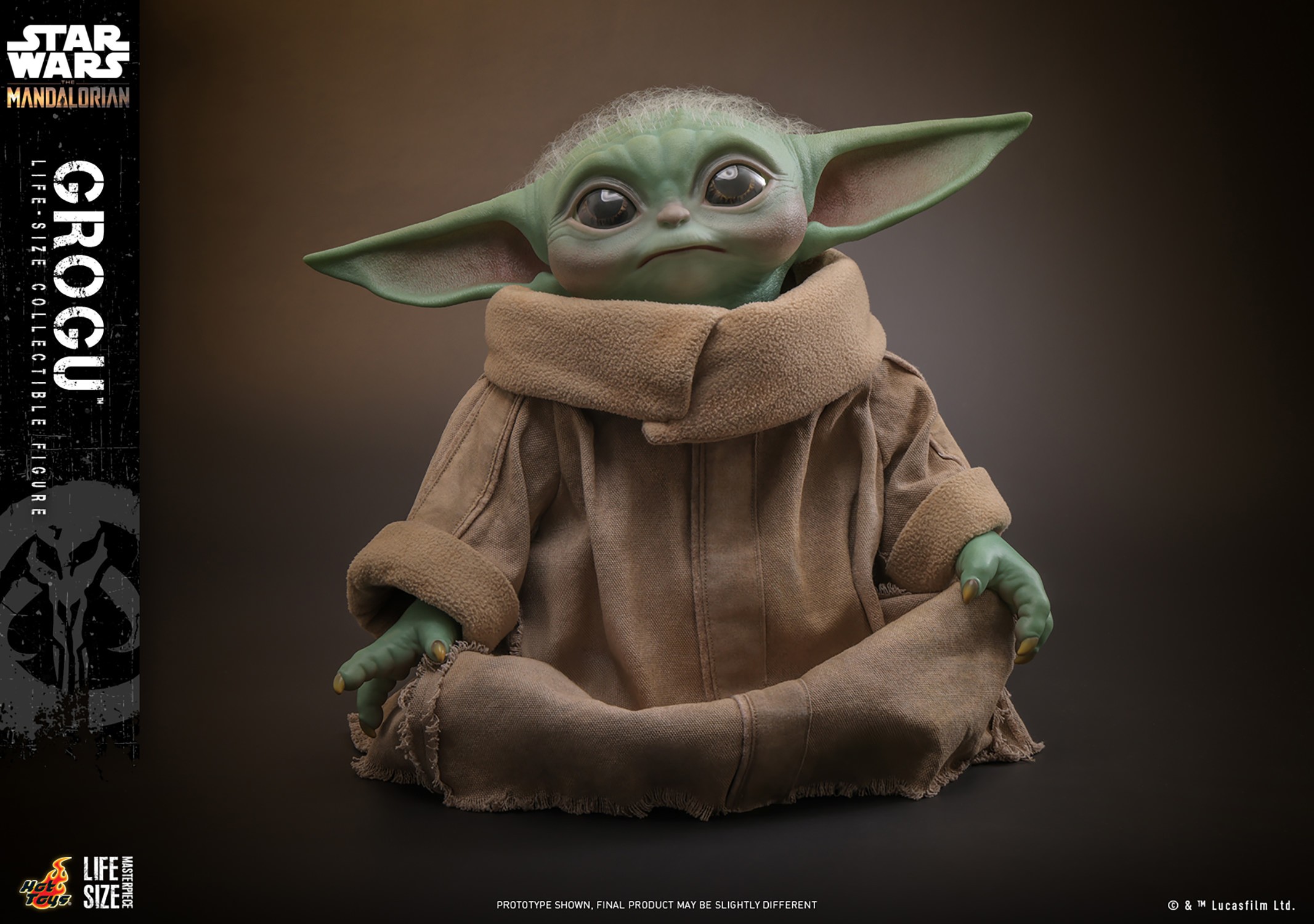 Grogu Life-Size Figure by Hot Toys | Sideshow Collectibles