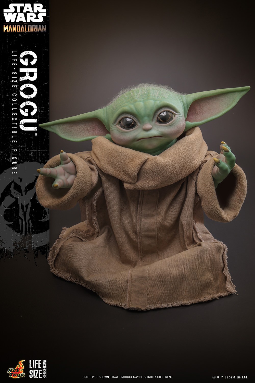 Grogu Life-Size Figure by Hot Toys | Sideshow Collectibles
