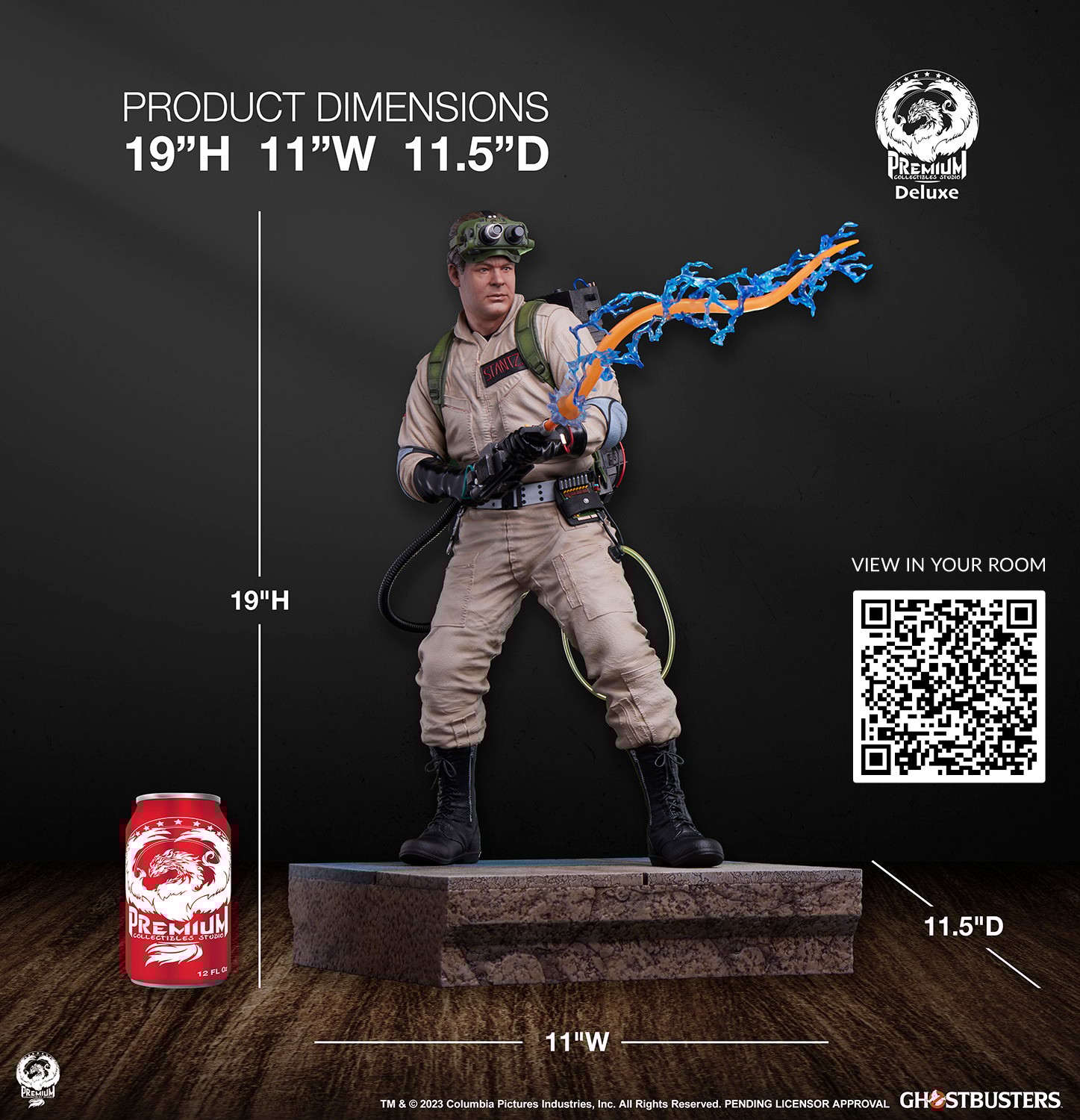 Ghostbusters: Ray Quarter Scale Statue by PCS | Sideshow Collectibles