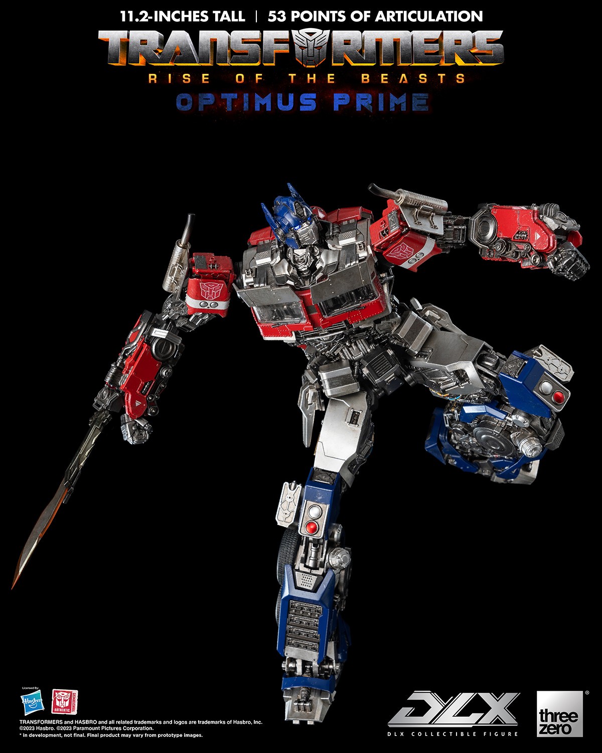 Optimus Prime DLX Collectible Figure by Threezero | Sideshow Collectibles