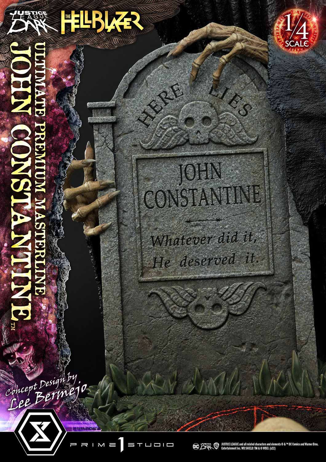 John Constantine Deluxe Bonus Version 1:4 Scale Statue by Prime 1 ...