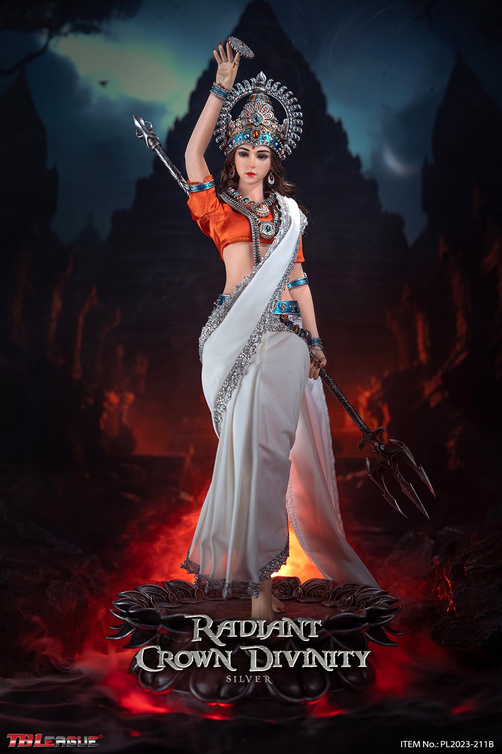 Radiant Crown Divinity (Silver) Sixth Scale Figure by TBLeague ...