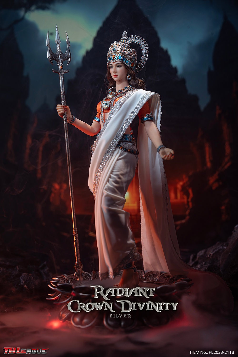 Radiant Crown Divinity (Silver) Sixth Scale Figure by TBLeague ...