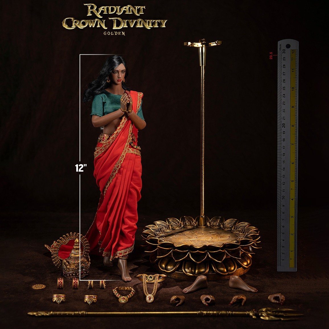 Radiant Crown Divinity (Silver) Sixth Scale Figure by TBLeague ...