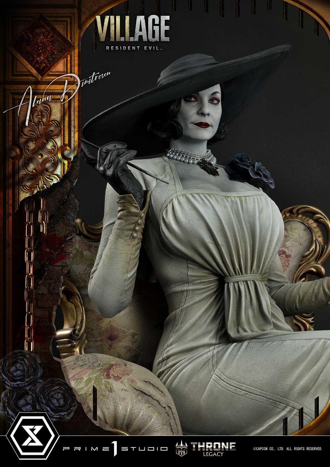 Alcina Dimitrescu Quarter Scale Statue by Prime 1 Studio | Sideshow ...