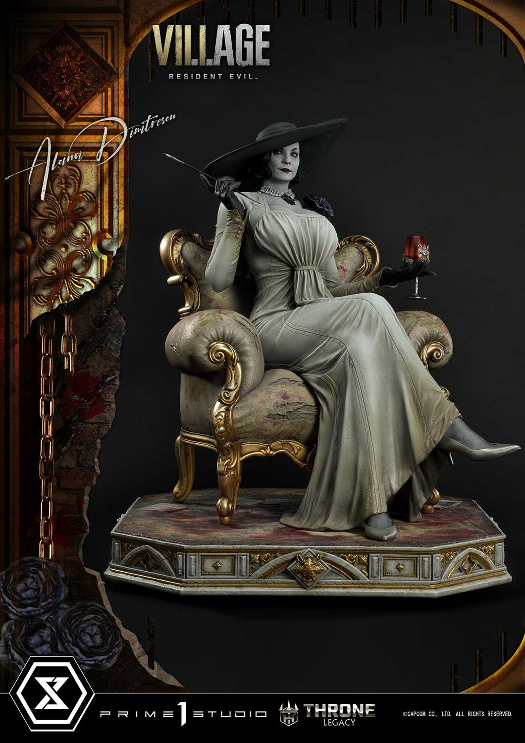 Alcina Dimitrescu Quarter Scale Statue by Prime 1 Studio | Sideshow ...