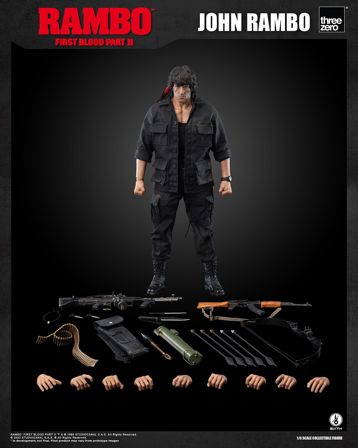John Rambo Sixth Scale Figure by Threezero | Sideshow Collectibles