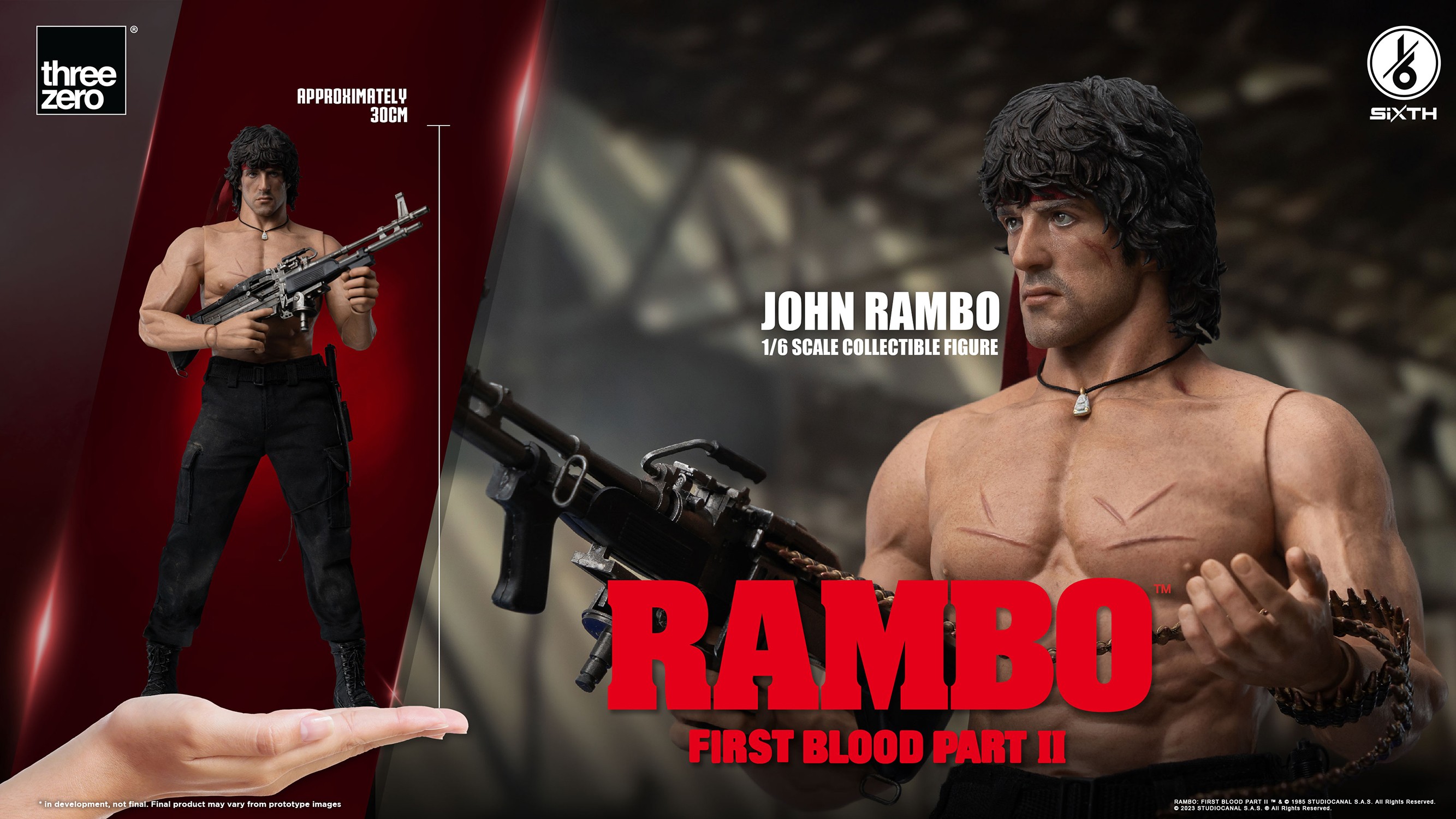 John Rambo Sixth Scale Figure by Threezero | Sideshow Collectibles
