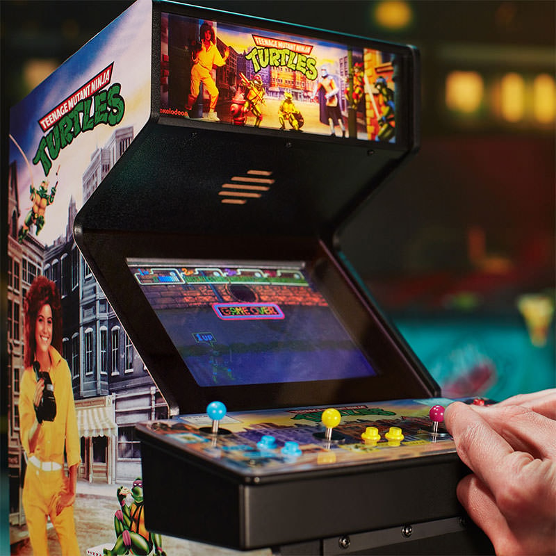 Teenage Mutant Ninja Turtles Quarter Arcades Scaled Replica by Numskull ...