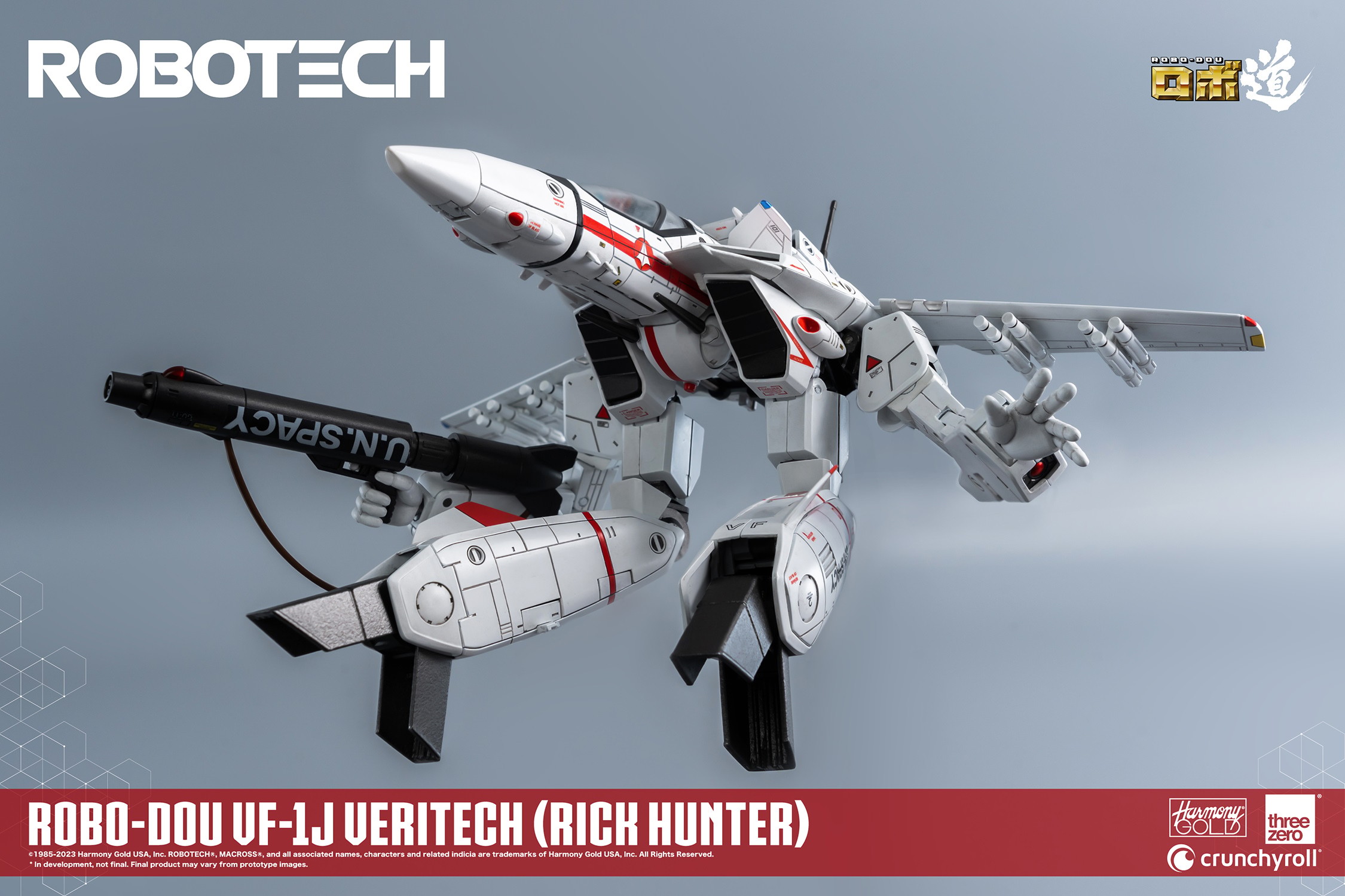 ROBO-DOU VF-1J Veritech (Rick Hunter) Collectible Figure by Threezero ...