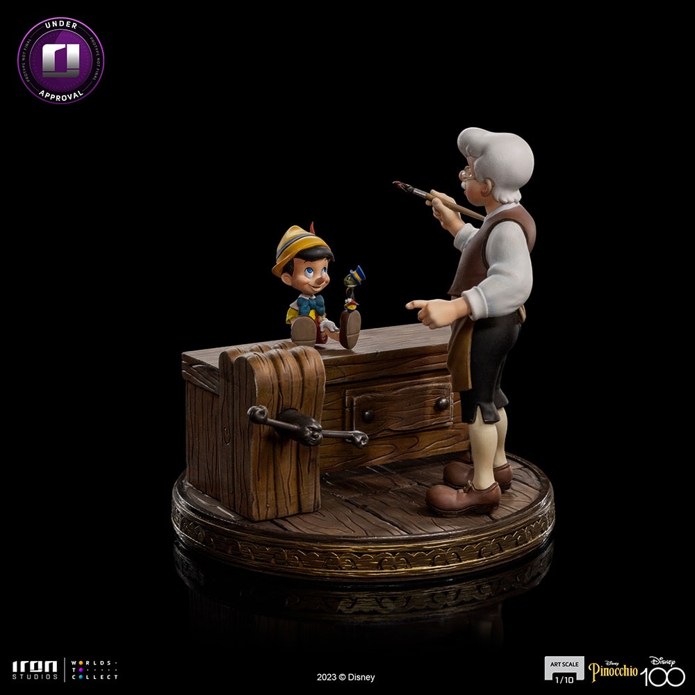 Pinocchio 1:10 Scale Statue by Iron Studios | Sideshow Collectibles