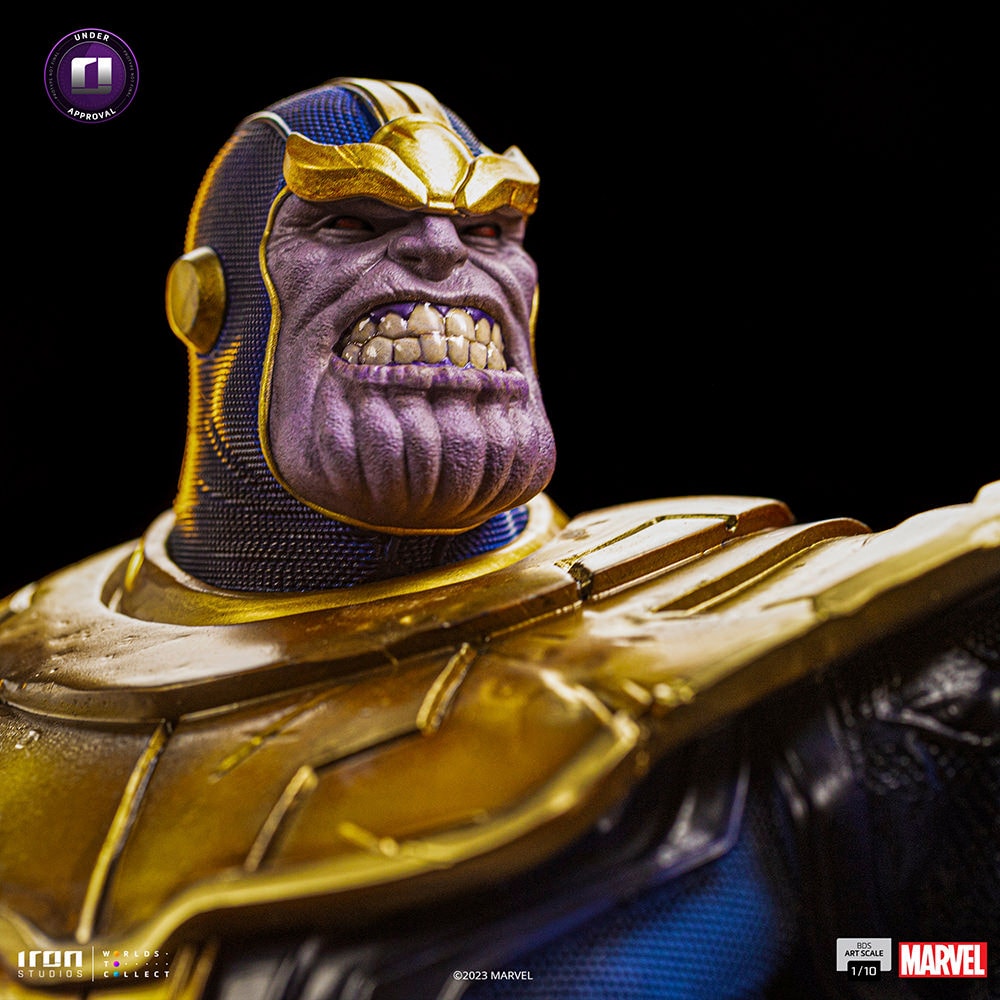 Thanos 1:10 Scale Statue by Iron Studios | Sideshow Collectibles